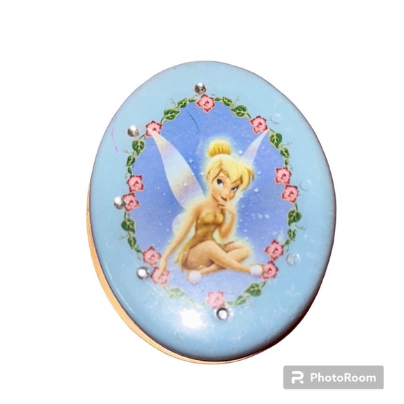 Disney | Accents | Tinker Bell Trinket Box Department 56 Disney Missing ...
